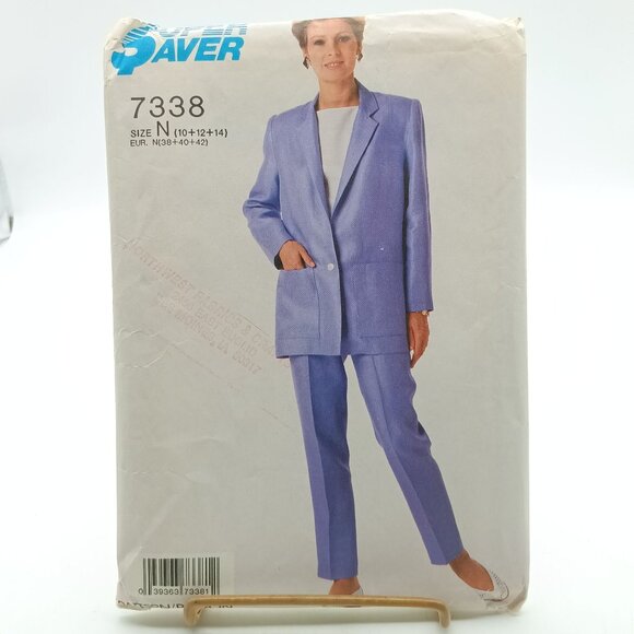 Simplicity | Office | Vintage Simplicity 7338 Womens Suit Sewing ...